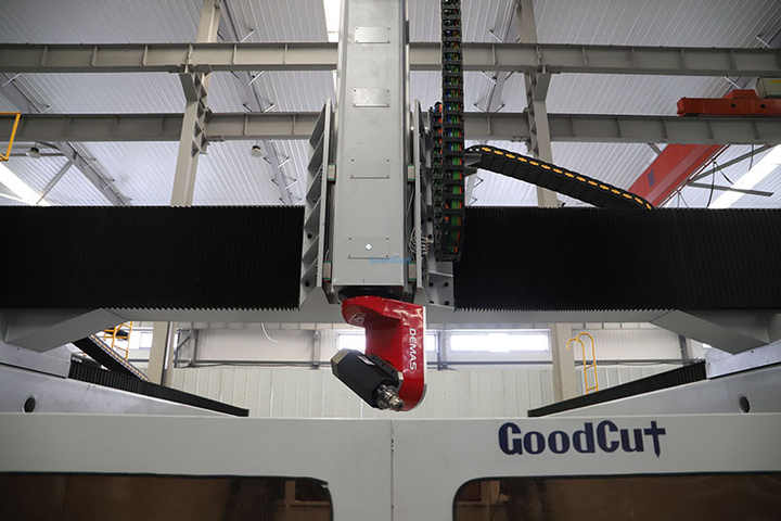 High Productivity 5 Axis CNC Router Cutters for MDF Door Machine