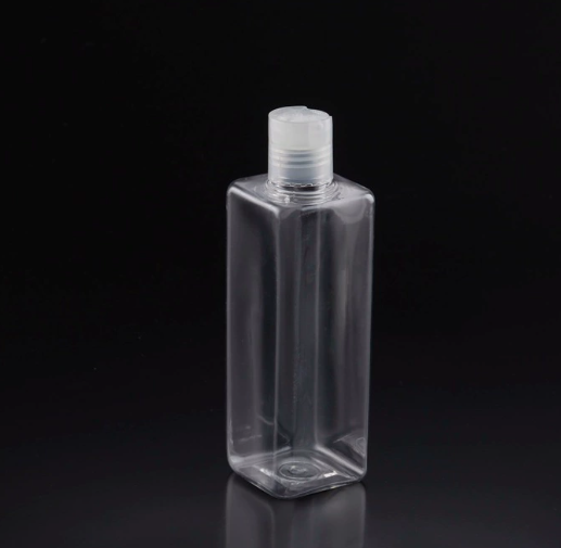 100ml Square PET Plastic Bottle Portable Cosmetic Refill Bottle Travel ...