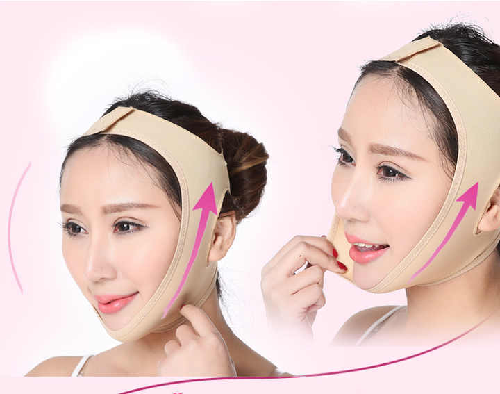 Chin Cheek Slimming Bandage V Line Face Shaper Face Lifting Mask Anti ...