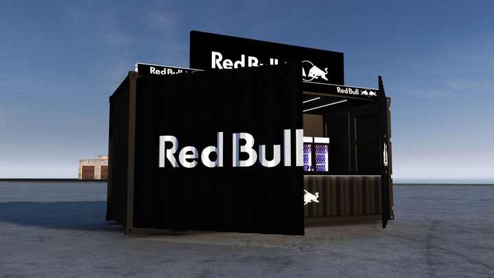 20ft 40ft Mobile Prefab Coffee Kiosk Booth Shipping Container