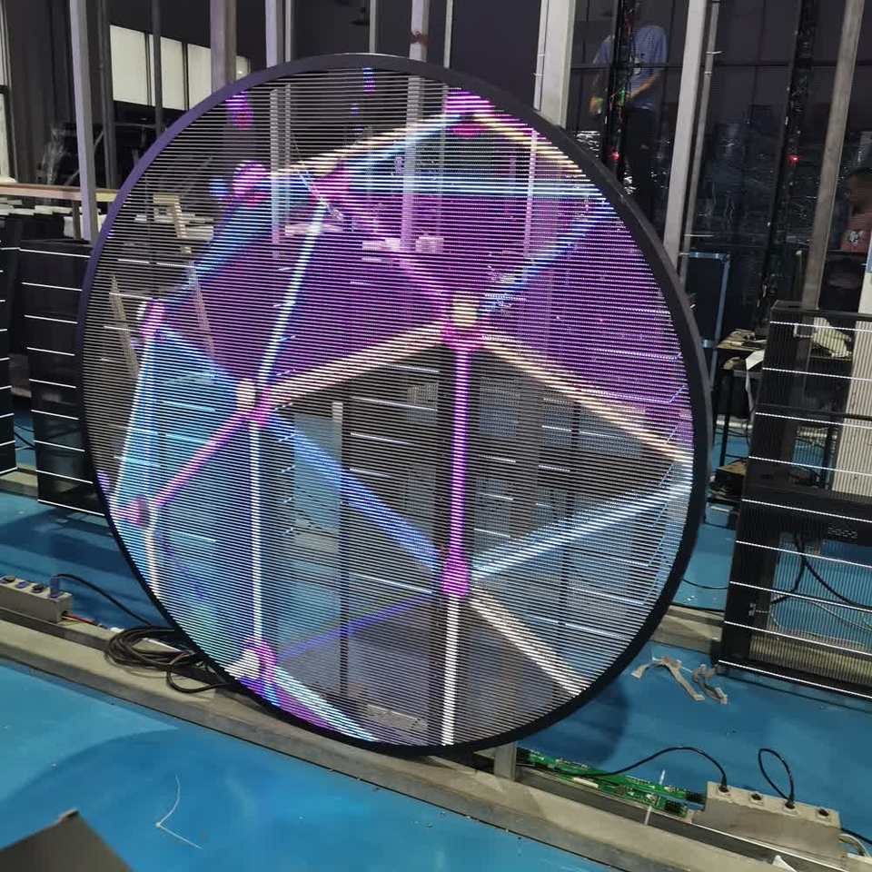 Atemid High-Resolution Indoor Transparent LED Display - P7.81 Series ...