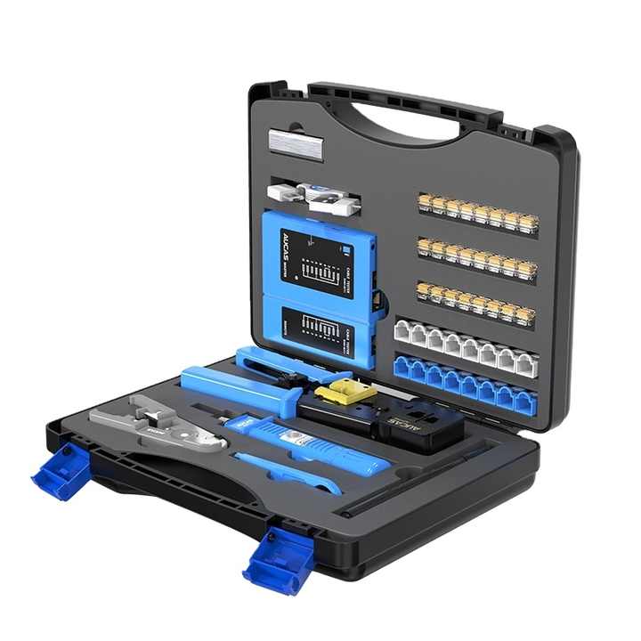 RJ45 Network Tool Set - Versatile Crimping & Testing Tools