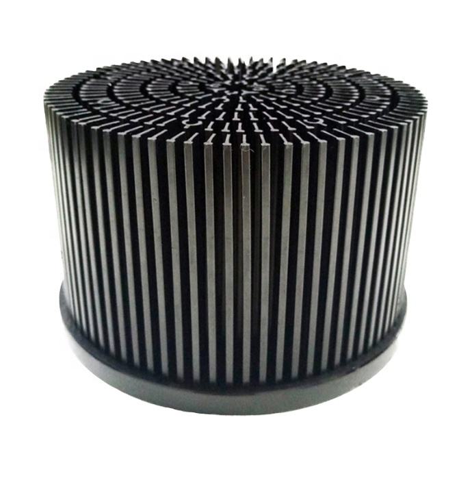 Cylindrical Expenditure Cold Forged Radiator LED High Power Industrial ...