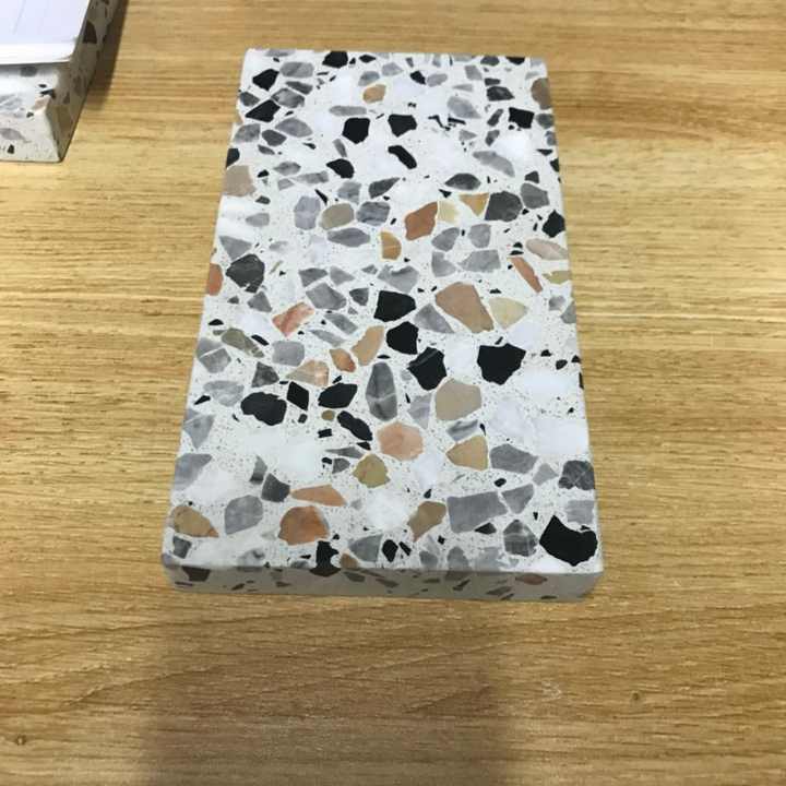 Grey Terrazzo with Big Aggregates for Flooring Tiles