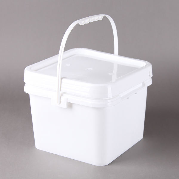 5L 8L 10L 20L 25L プラスチック製水容器/ドラム/バケツ/バレル、透明な白い正方形のバケツ（産業用梱包用）| Alibaba.com