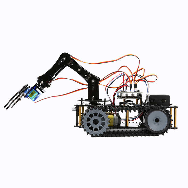 Acebott Esp32 Programmable Robot Arm Car Kit For Arduino