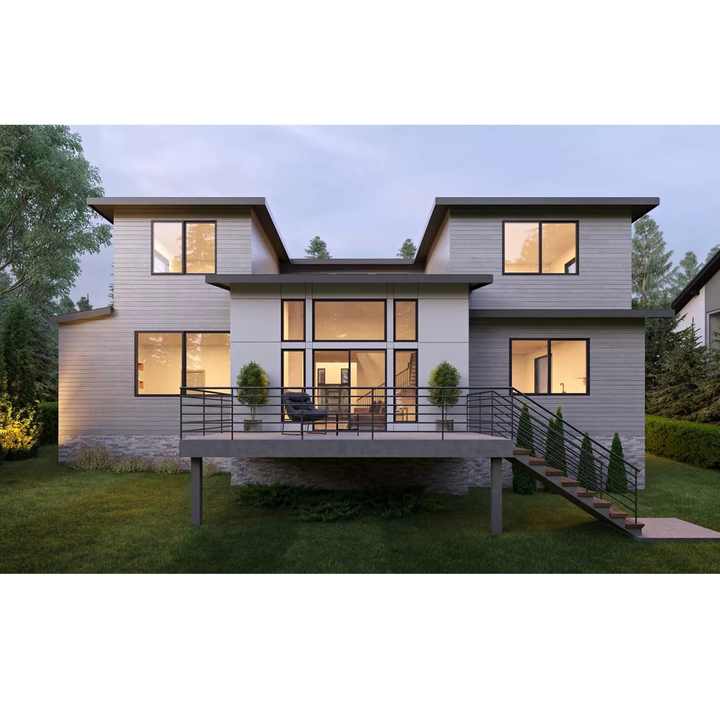 Competitive Price Light Steel Duplex Structure House Prefabricated ...