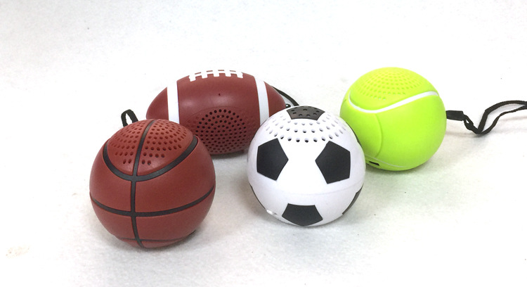 Basketball Speaker - Portable Wireless Design with LED Light