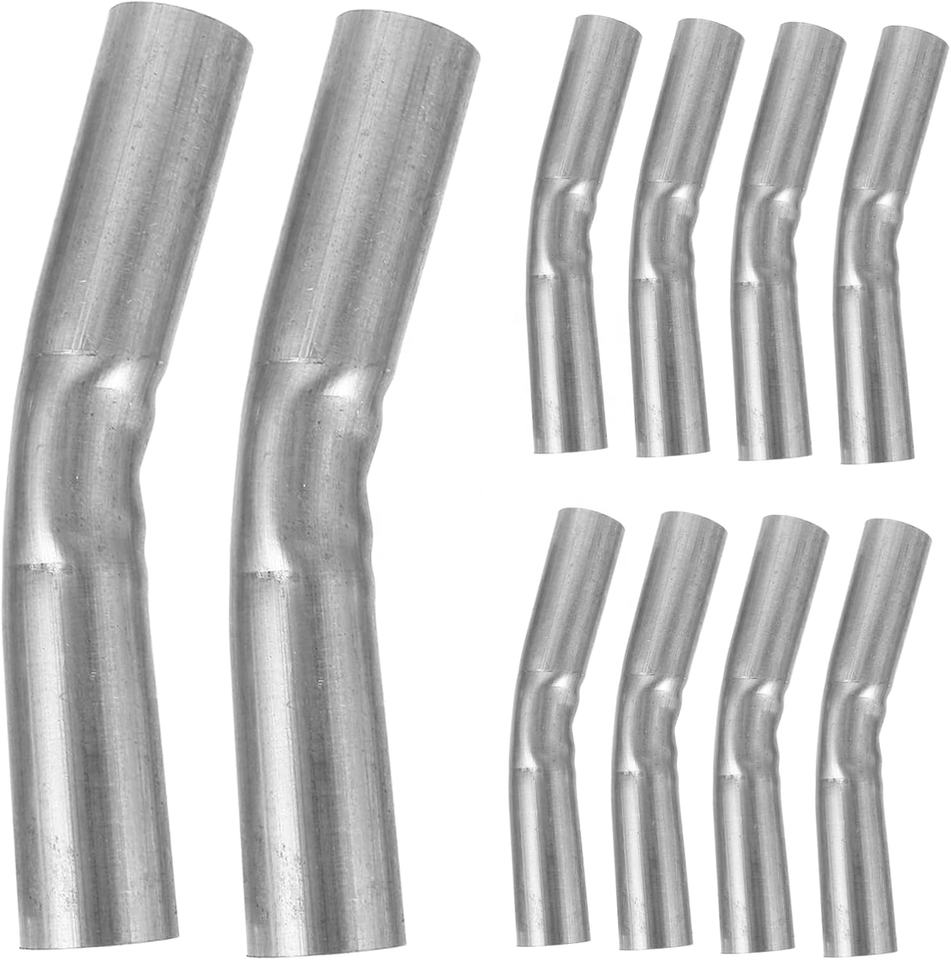 Greenhouse Accessories Small Silver Galvanized Steel Straight Elbow ...