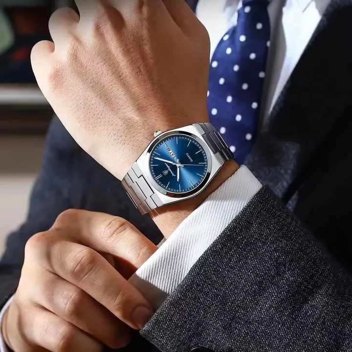 POEDAGAR 930 Luxury Watch - Stylish & Waterproof Men's Timepiece