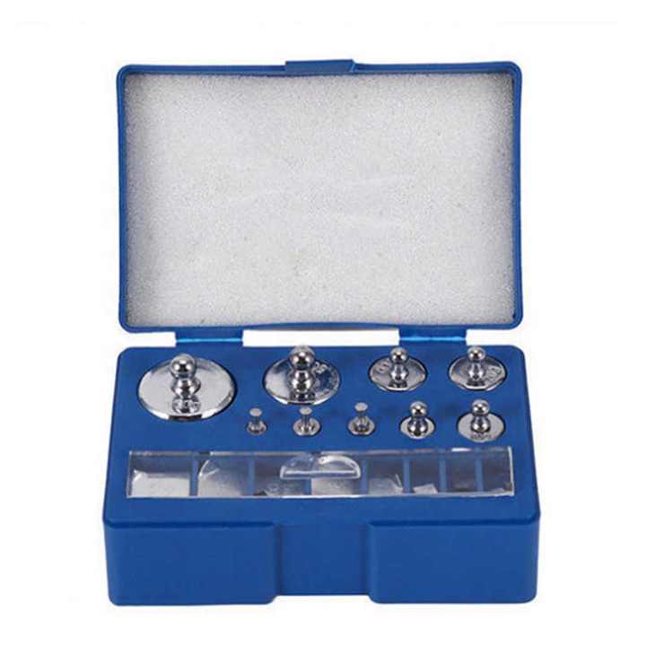 17pcs Calibration Weights Set Laboratory Scale 10mg-100g Balance ...