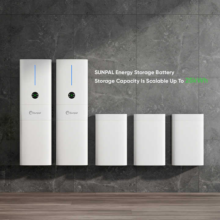Sunpal Inverter and Battery All-in-One Lifepo4 10kw Hybrid