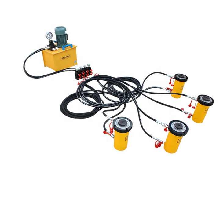 Synchronized Lift Jacking System - House Lifting Jacks