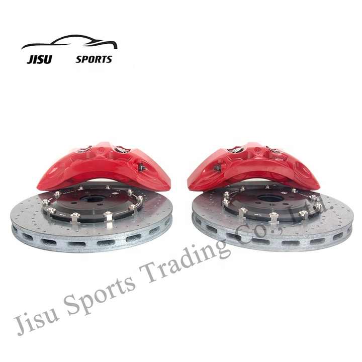 9n 6 Pot Brake Calipers Kit with 380/395/400/405/410mm Carbon Ceramic ...