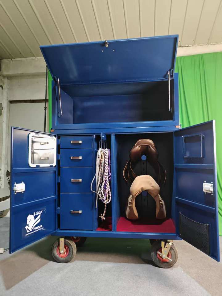 Heavy-Duty Equestrian Tack Box Stainless Steel & Aluminum Build Custom ...