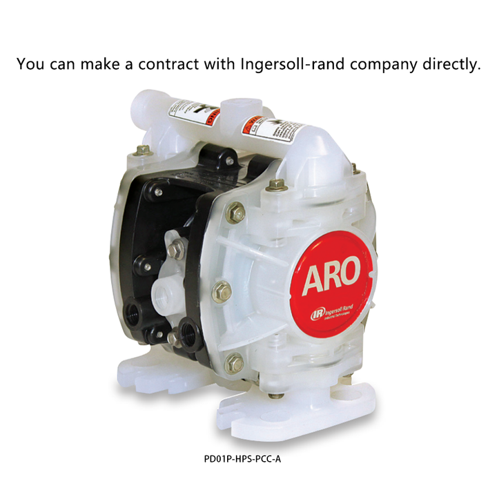Ingersoll Rand ARO EXP Series Compact PP Air-operated Double Membrane Pumps PD01P-HPS-PTT-A ...