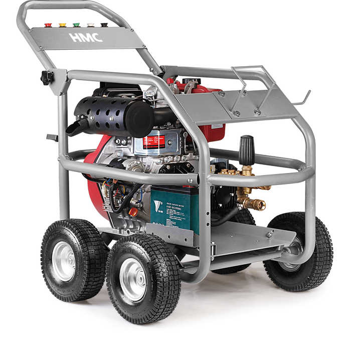 Diesel Engine Powered Pressure Washer - 250bar, 3600psi