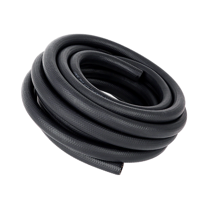 NBR Fiber Braided Flexible Rubber Hoses Fuel Oil and Gas Line Petrol ...