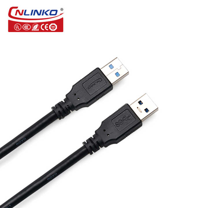 CNLINKO USB 3.0 High Speed Data USB Cable Connector IP68 Waterproof ...