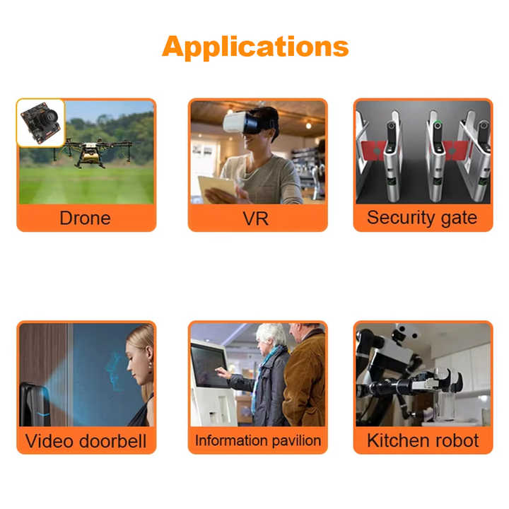 2MP IMX385 Low Light Color Large CMOS Sensor Camera Module USB3.0 Sdk ...