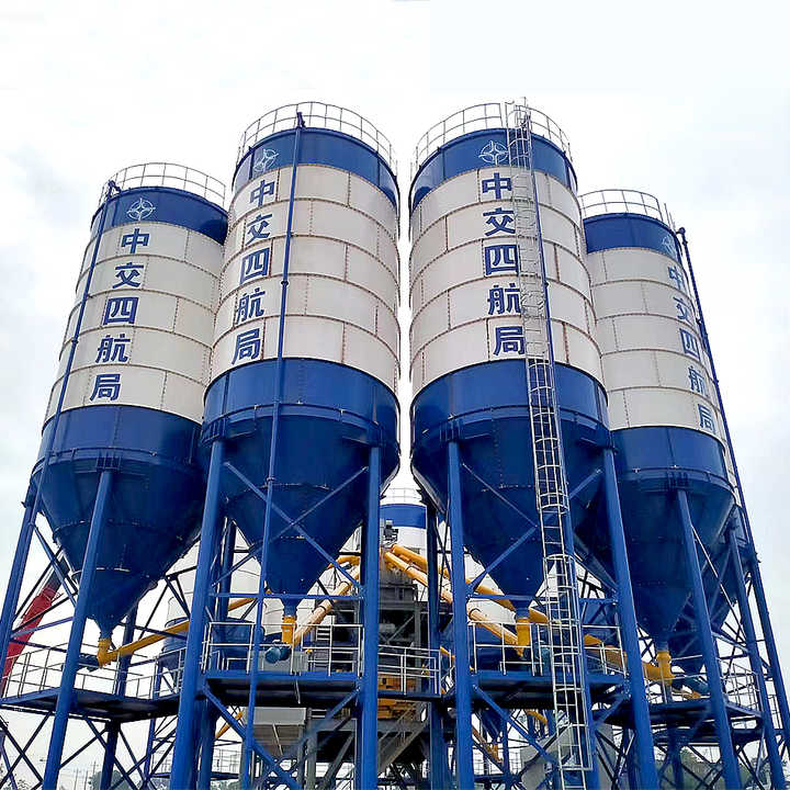 200 Tons Mini Ready Mixed Concrete Batch Plant for Sale Split Sheet ...