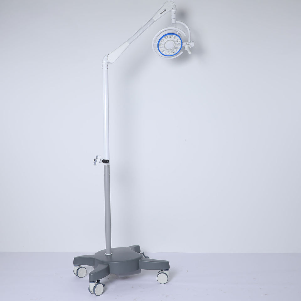 HOCHEY Medical LED Operating Theatre Lamp Mobile Floor Stand Surgical ...