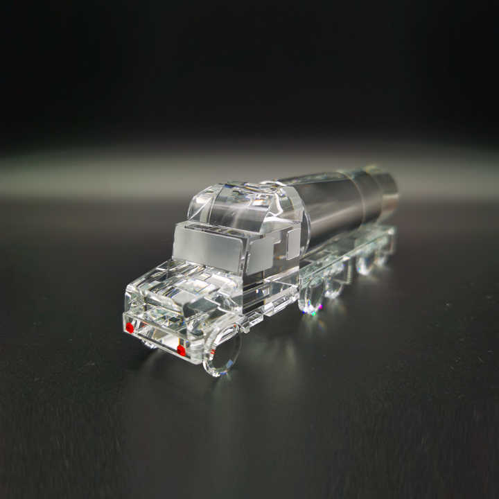 Crystal Truck Trophy - Customized American Guest Trophy