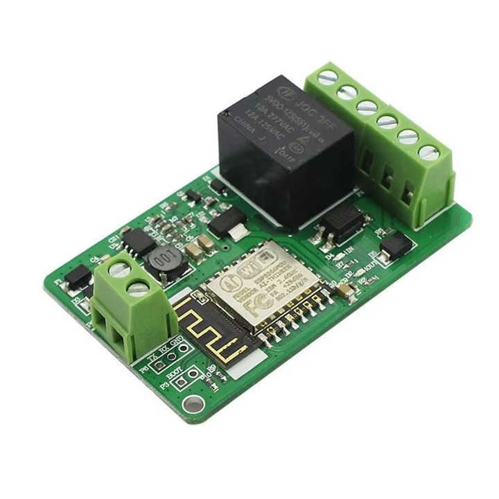 Makerfabs ESP8266 Network Relay WIFI Module Based on the ESP8266 and a 10A Relay DC 7V~30V Input ...