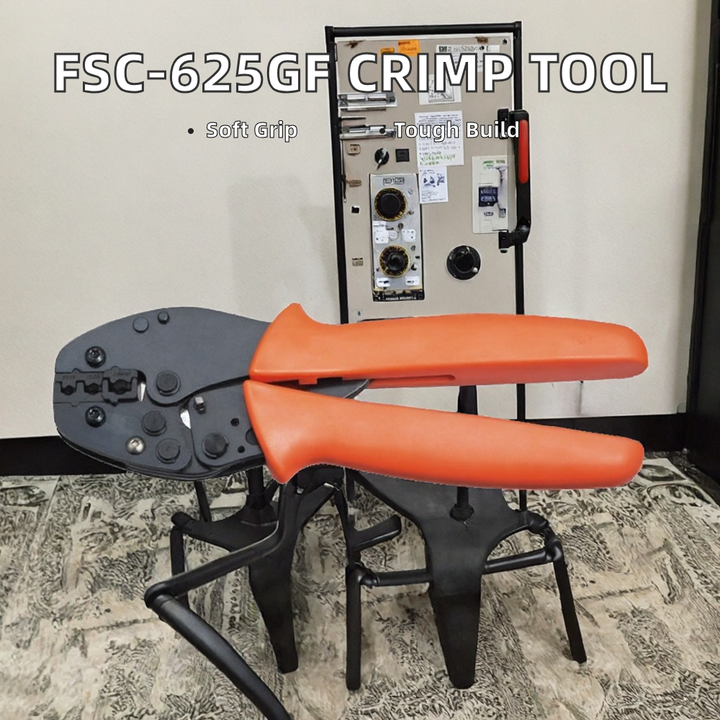 European FSC-625GF Tubular End Manual Terminal Wire Crimping Pliers ...