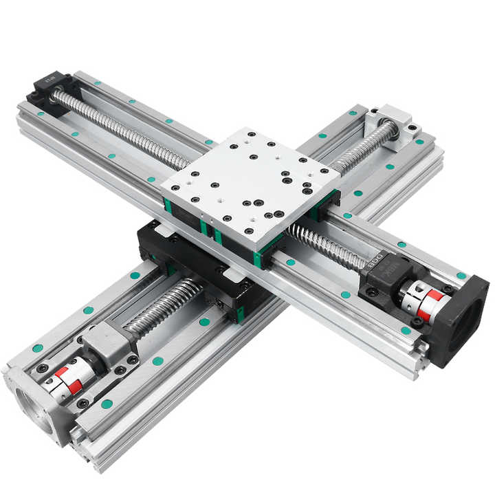 Semi-closed Heavy Duty Ball Screw Gantry Robot Linear Stage