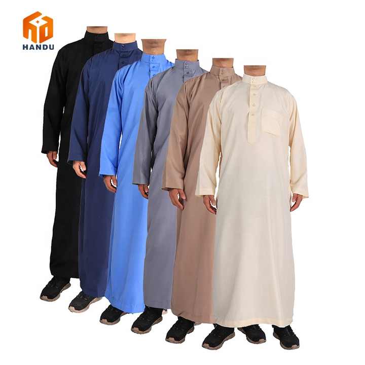 Wholesale Custom High Quality Soft Middle Eastern Thobe Islamic Men ...