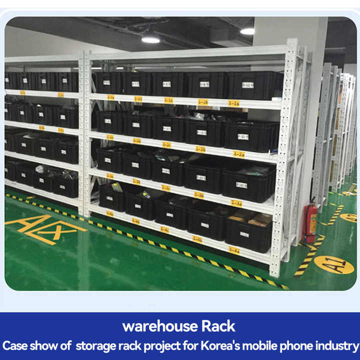 4/5 Layer Boltless Heavy Duty Racking Warehouse Shelves Industrial ...