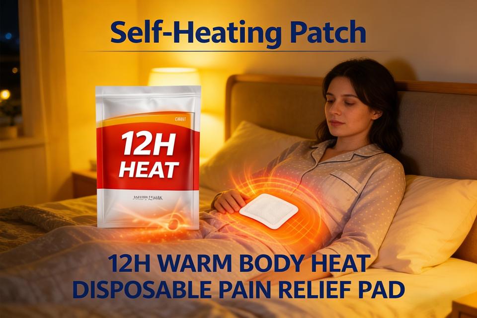 Self Heating Menstrual Patch 8 Hours Body Heat Patch Disposable OEM ...