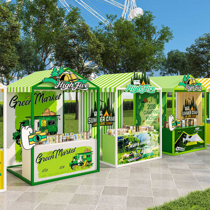 Market Stall Shelf - Ideal for Outdoor Events & Trade Shows