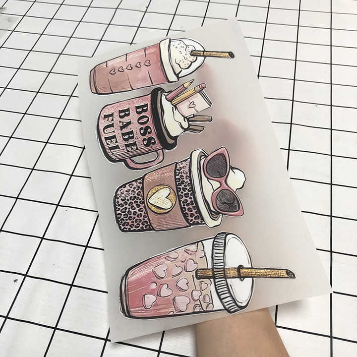 Wholesale Brand logo Vinyl Plastisol Dtf Iron on Screen Print Transfer ...