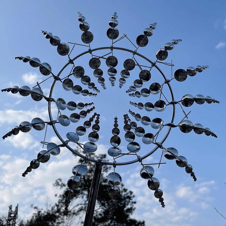 3D Wholesale Outdoor Garden Ornaments Mini Windmill Wind Energy Kinetic ...