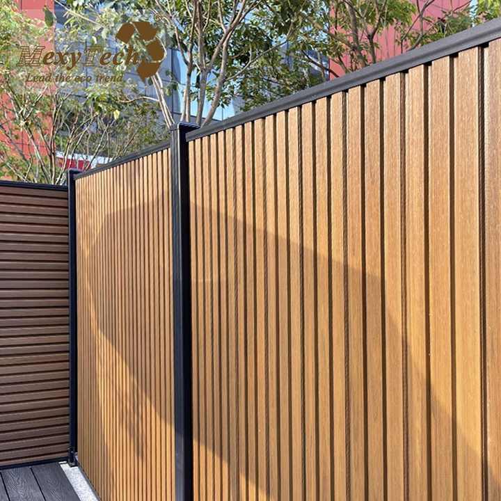 Eco-Friendly WPC Wooden Fence Panels for Privacy & Durability - OEM Available
