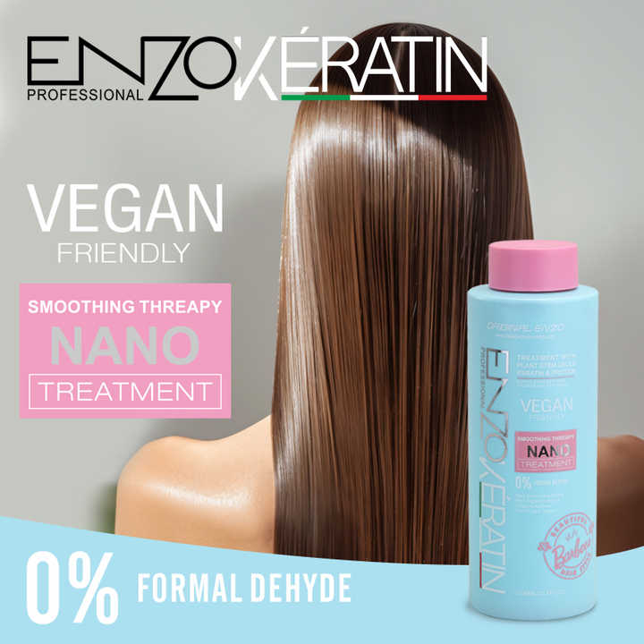 ENZO Custom Brazil Pro Keratin Hair Treatment Cream Intensive Repair ...