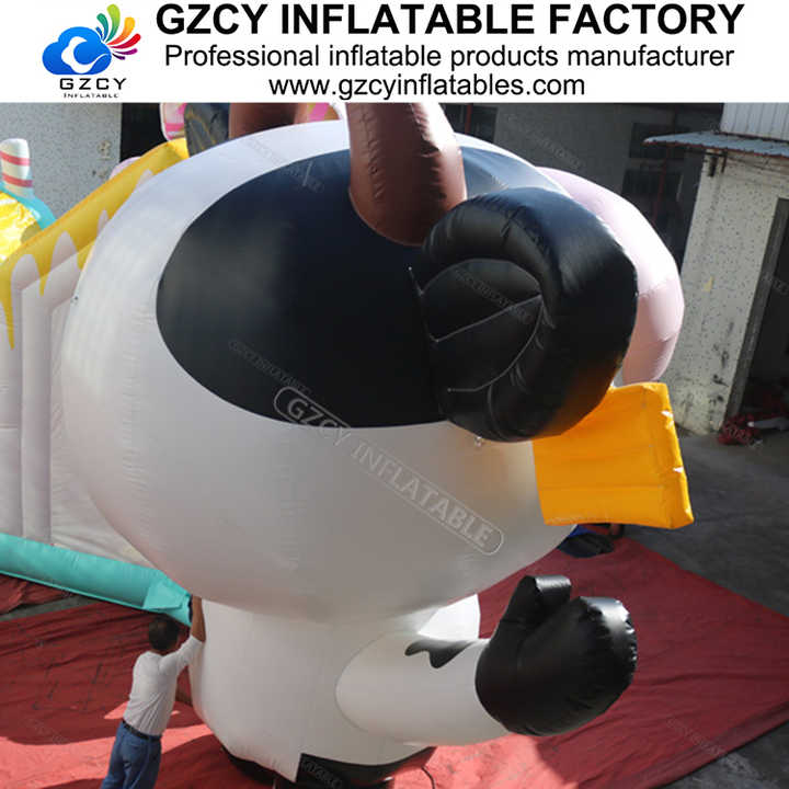 Large Cartoon Baby Cow Inflatable Animal-Shaped Advertising Decoration ...