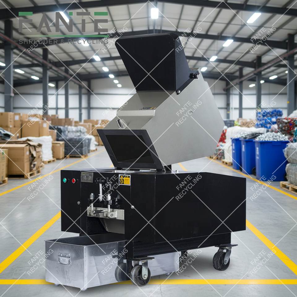 Easy Operation Plastic Bottle Crusher Machine for Plastic Recycling ...