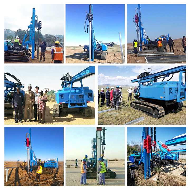 High Efficiency Solar Pile Driver - Cost-Effective & Durable