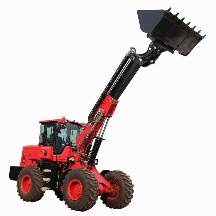 Chinese Compact Telehandler Multifunctional Mini Telescopic Forklift ...