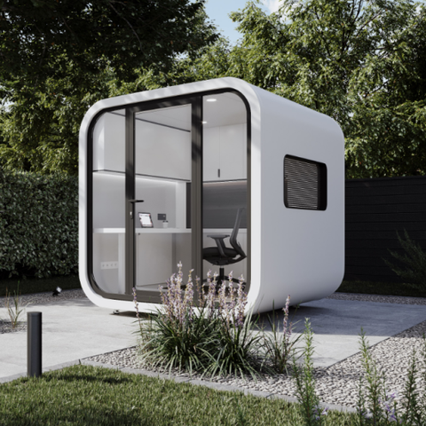 Third Generation Full Black Screen Outdoor Cabin House Prefab Tiny ...