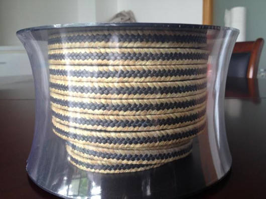 Optimal Performance Yellow and Black Aramid Fiber Sealing Strips