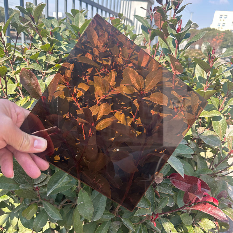 Translucent Brown Acrylic Sheet Easy to Clean Custom Sizes for ...