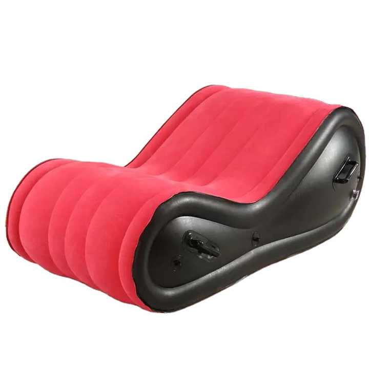 Multifunctional Pvc Inflatable Sex Sofa Foldable Air Cushion Chair For