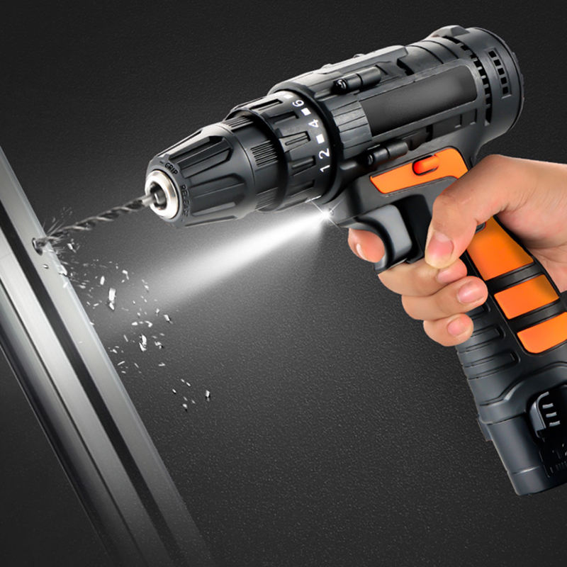 Electric Screwdriver 12V 18V Cordless Tool Kit With High Torque Power ...