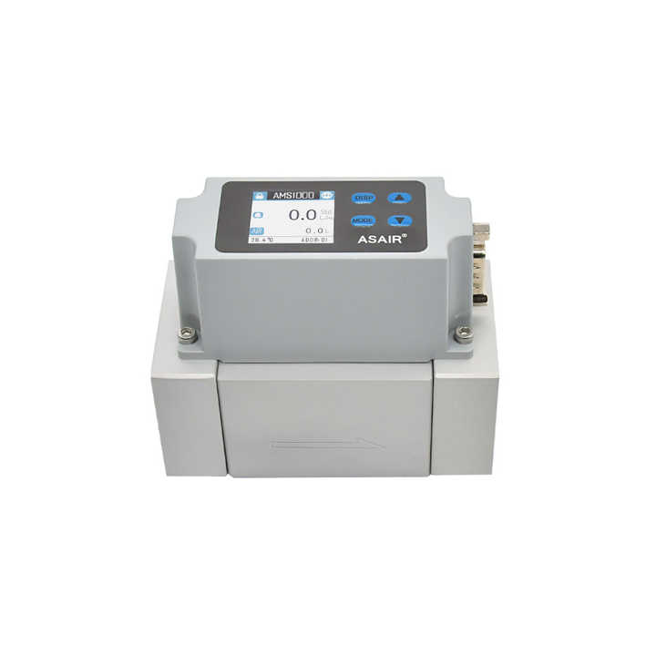 Gas Mass Flow Meter Modbus RTU Communication LCD Display for ...