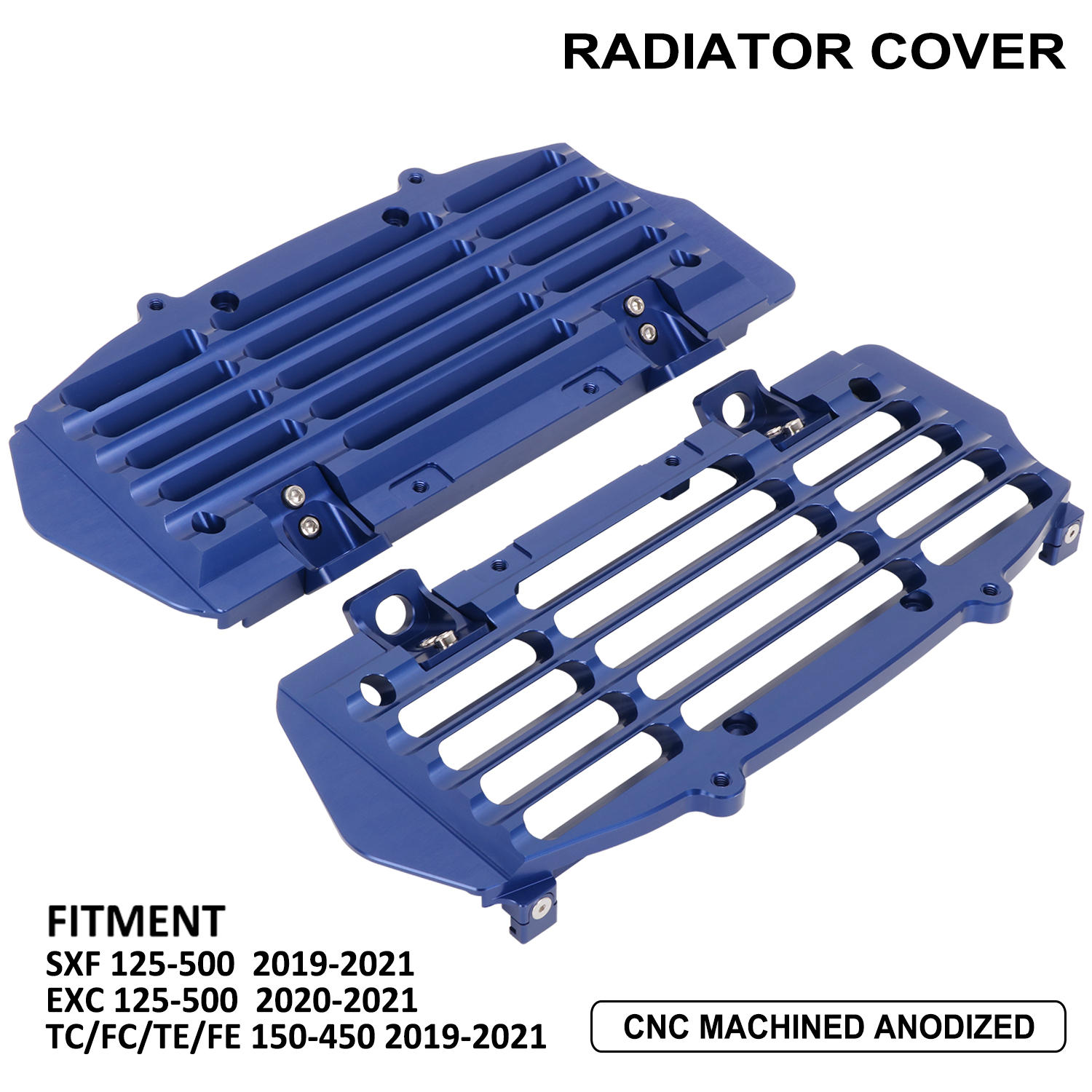 JFG Motorcycle Radiator Guard KTM Aluminum Radiator Cover Kit ...