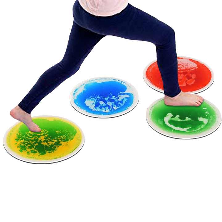 Factory Sensory Vinyl Floor Educational Toy Special Needs Round Liquid ...